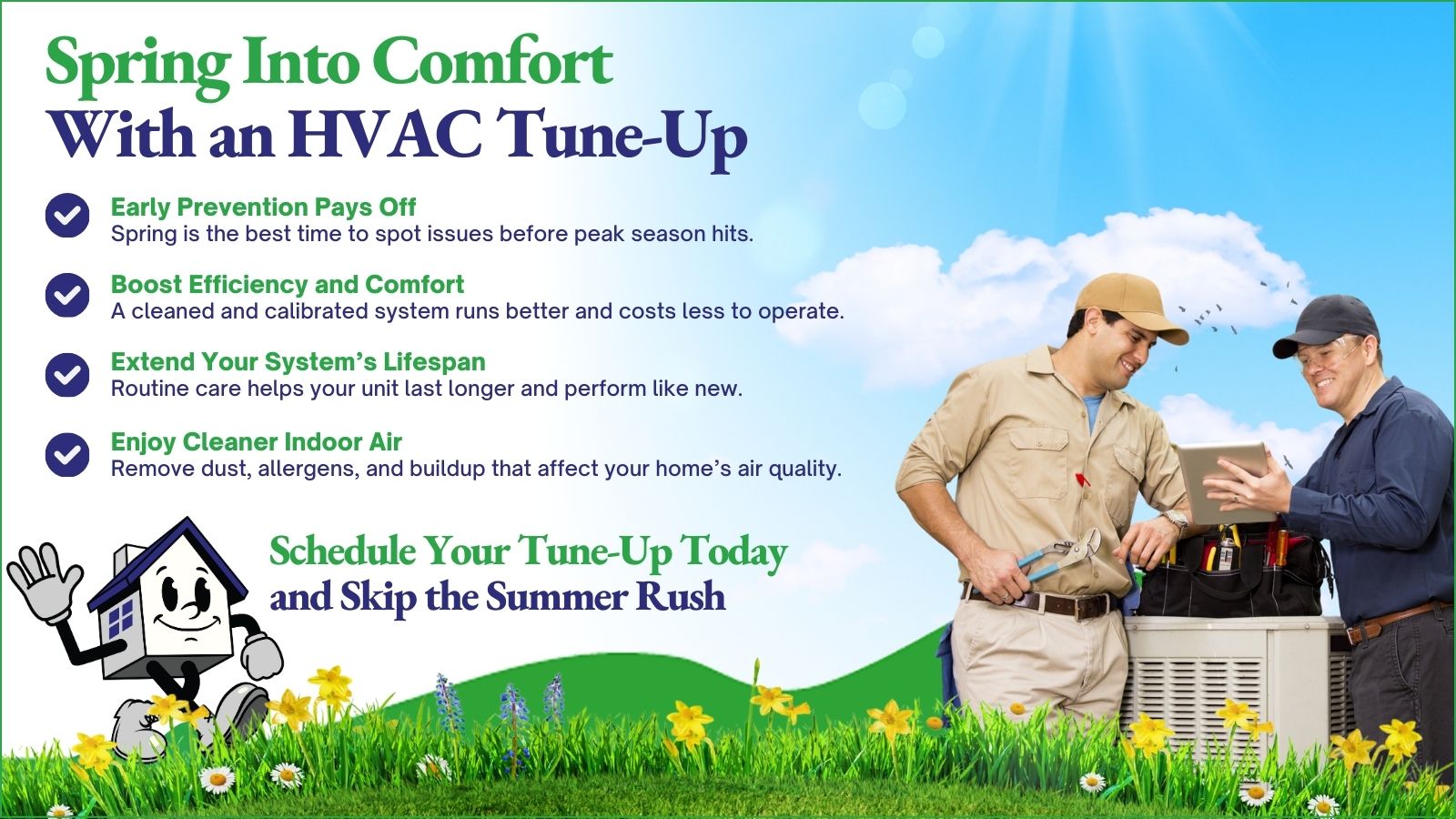 AC Tune-Up for Spring – Saddleback AC Experts